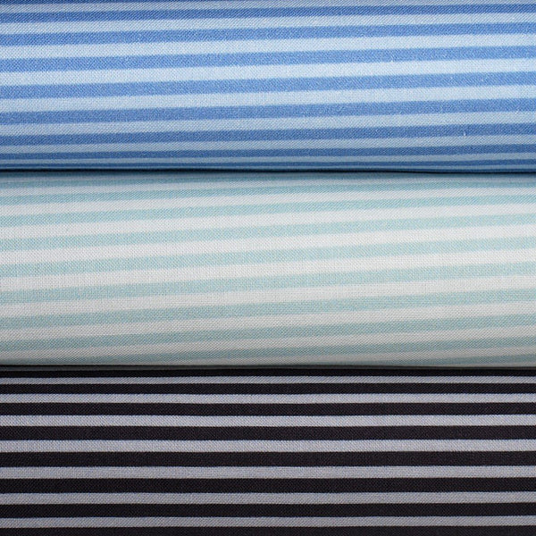 Tela 100% algodón estampada rayas básicas (6 MTRS) - TIENDAMERCERIA